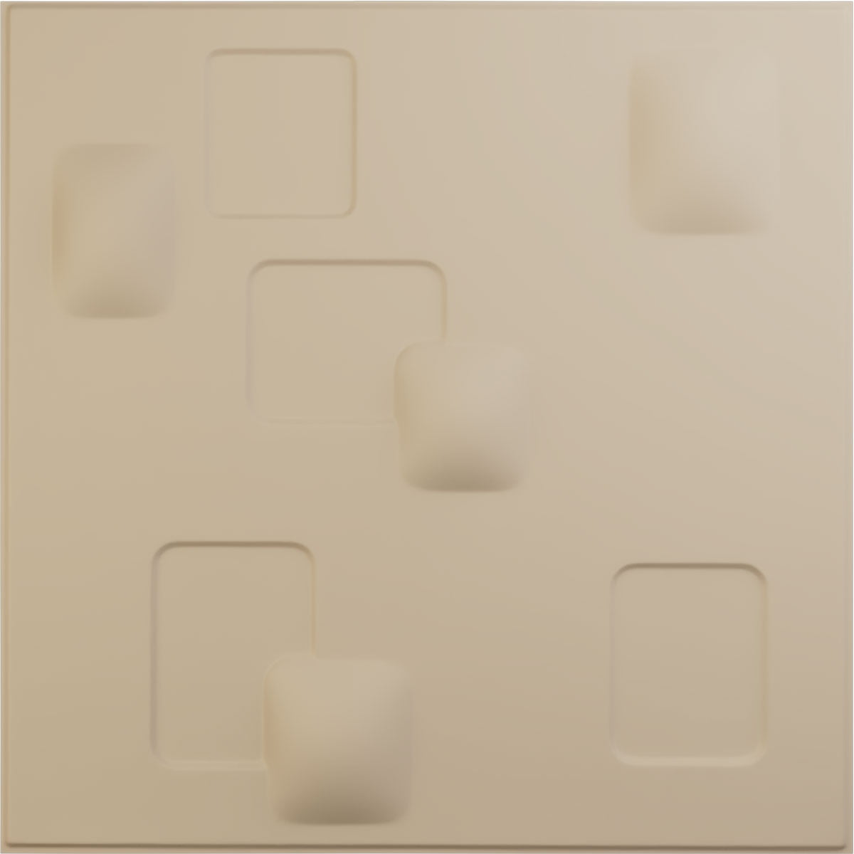 19 5/8"W x 19 5/8"H Avila EnduraWall Decorative 3D Wall Panel ...