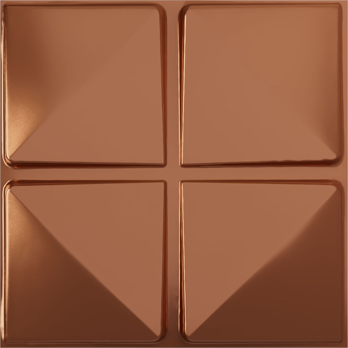 19 5/8"W x 19 5/8"H Edinburgh EnduraWall Decorative 3D Wall Panel ...