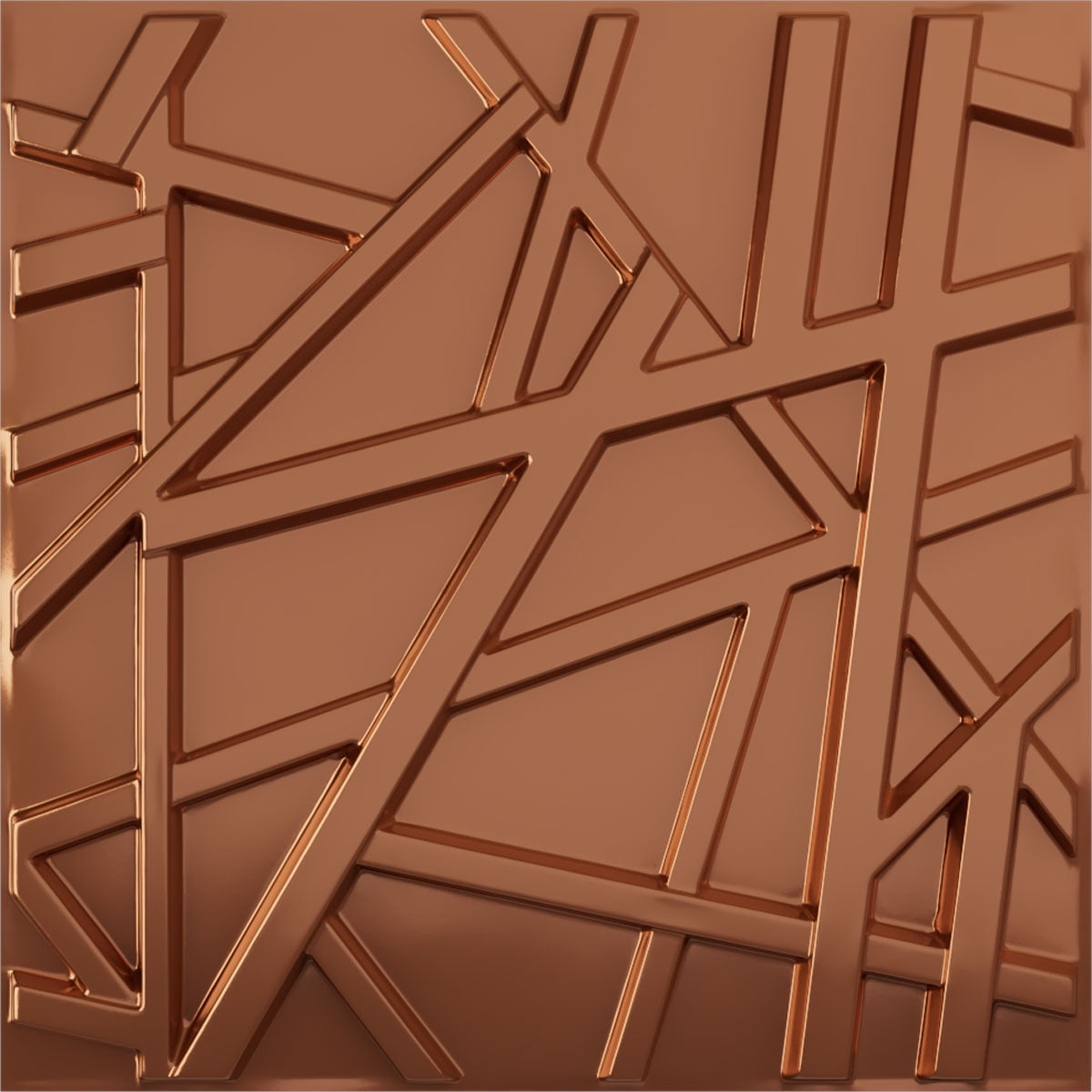 19 5/8"W x 19 5/8"H Evergreen EnduraWall Decorative 3D Wall Panel ...