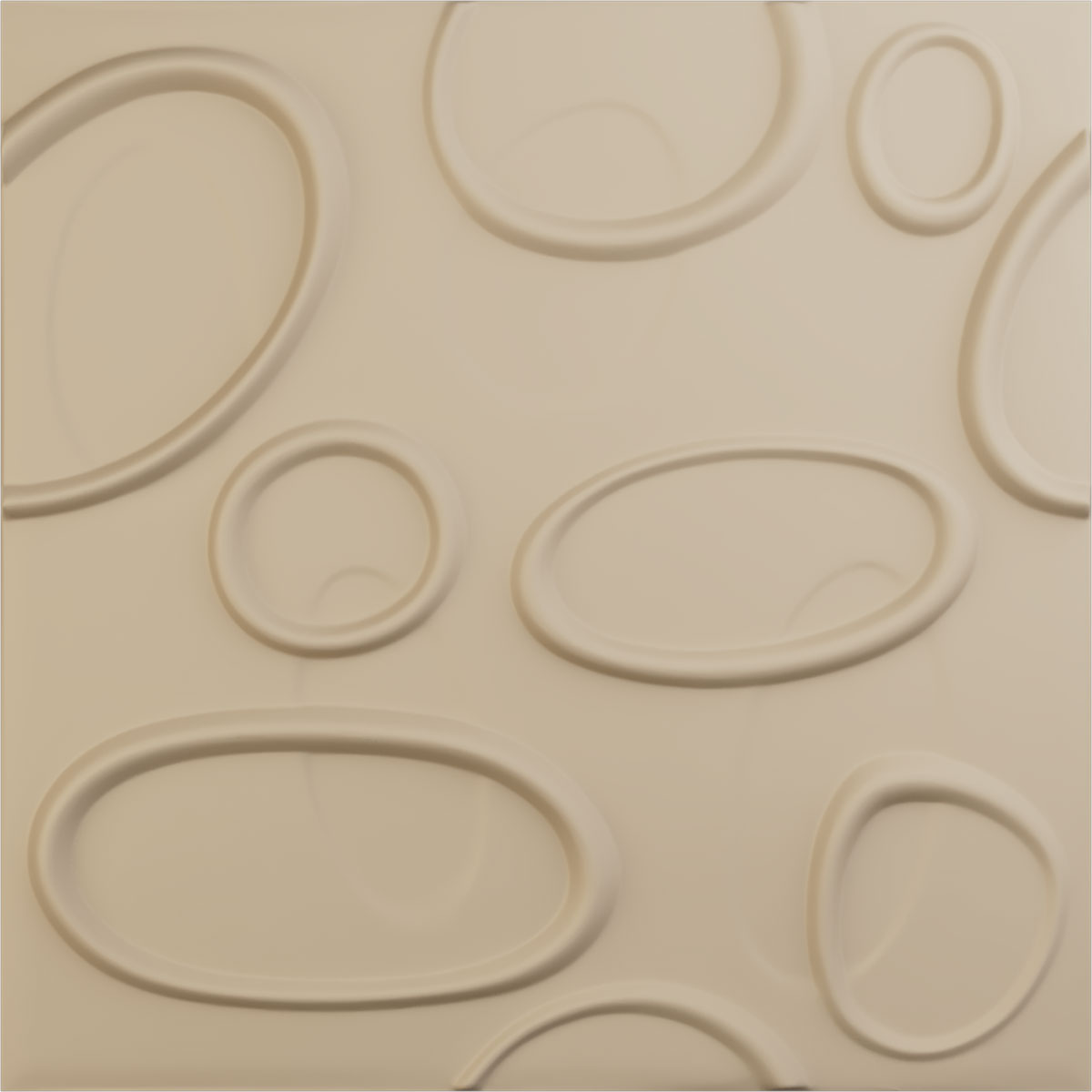 19 5/8"W x 19 5/8"H Felix EnduraWall Decorative 3D Wall Panel ...