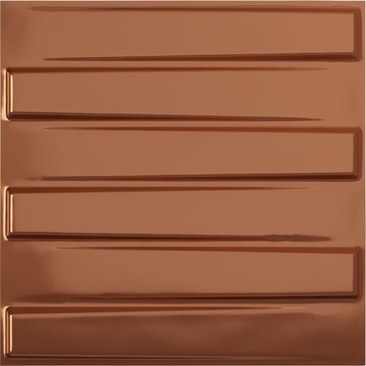 19 5/8"W x 19 5/8"H Keyes EnduraWall Decorative 3D Wall Panel, Bright ...