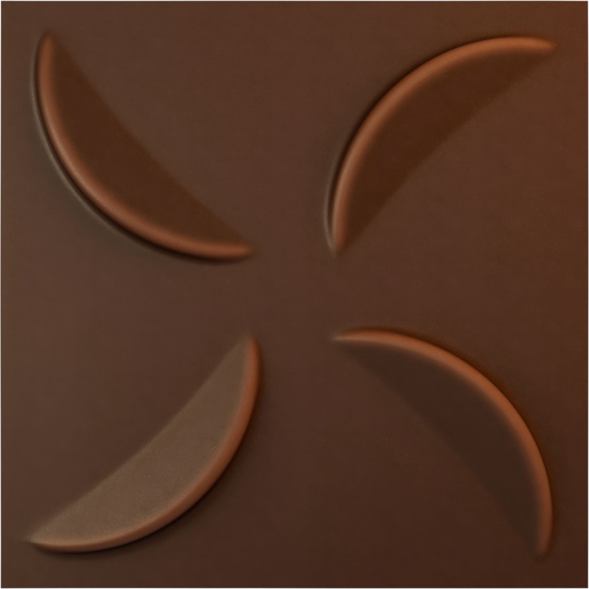 19 5/8"W x 19 5/8"H Pinwheel EnduraWall Decorative 3D Wall Panel ...