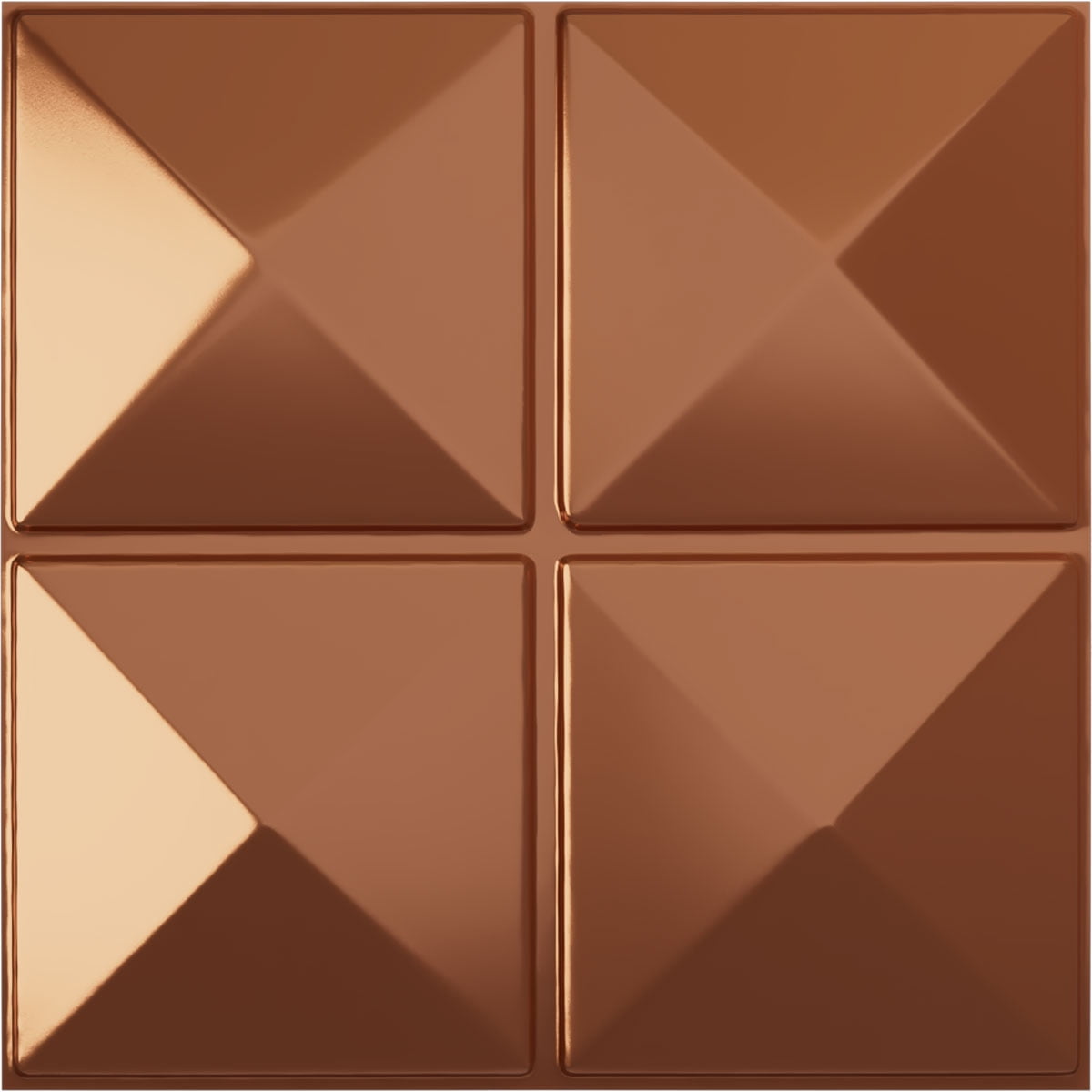 19 5/8"W x 19 5/8"H Richmond EnduraWall Decorative 3D Wall Panel ...