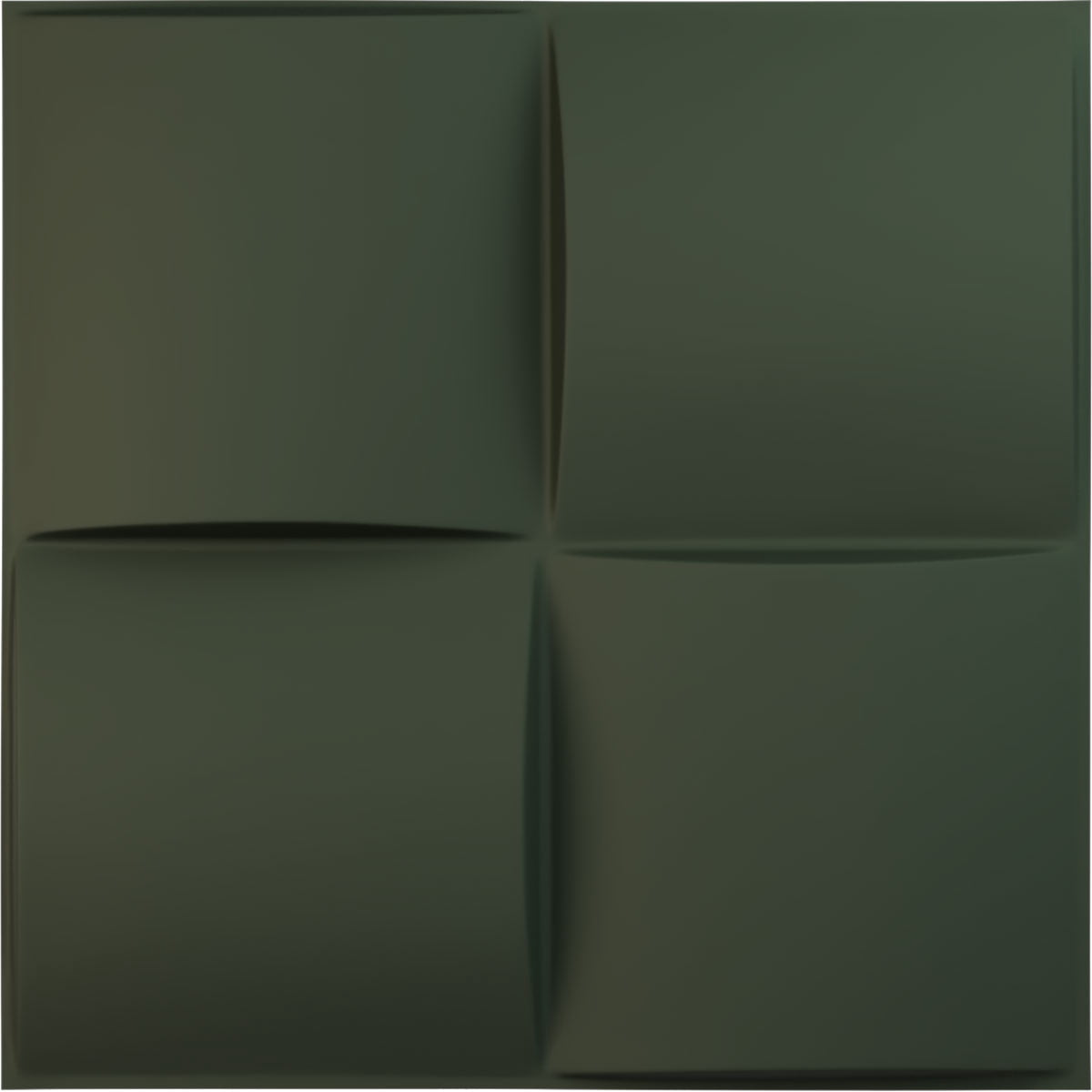 19 5/8"W x 19 5/8"H Smith EnduraWall Decorative 3D Wall Panel ...