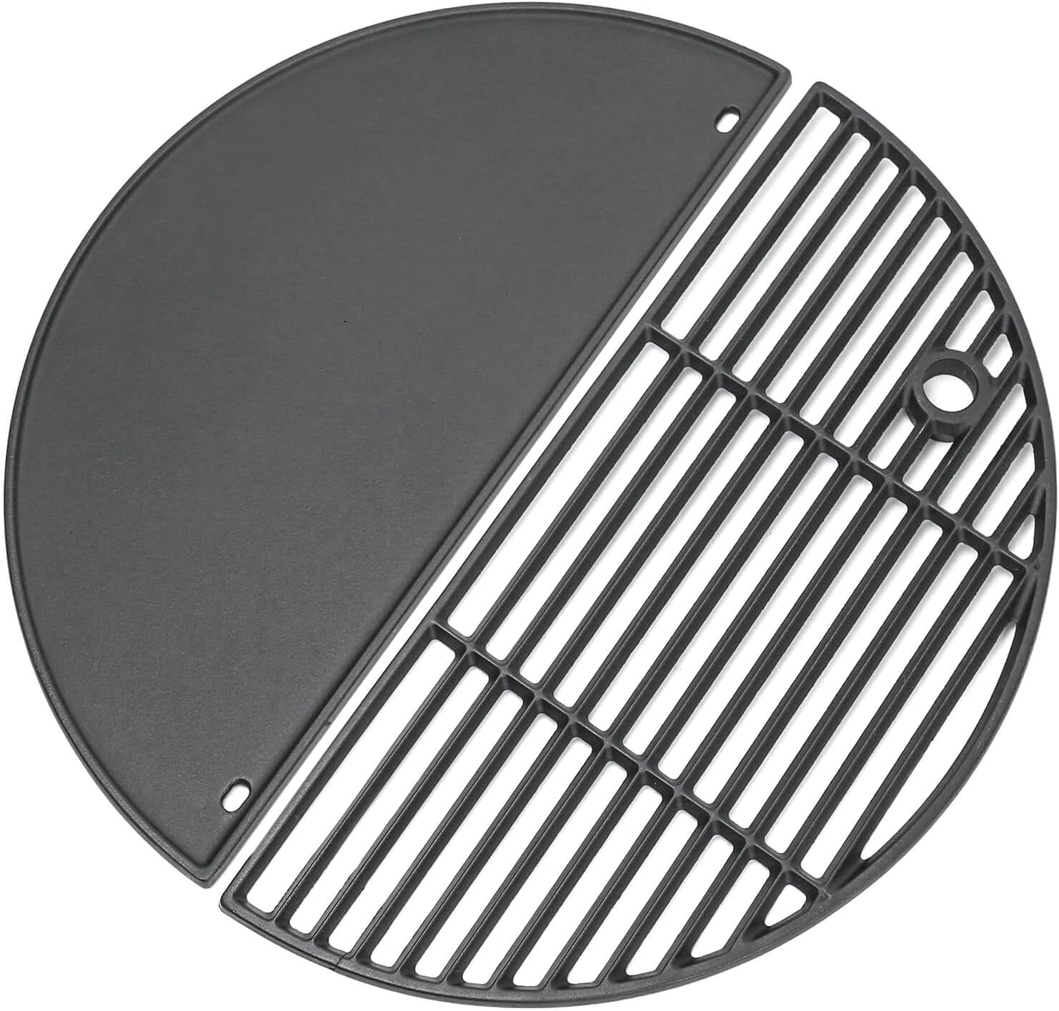 19.5" Cast Iron Upgraded Round Grill Grates for Ceramic Grill, Pit Boss ...