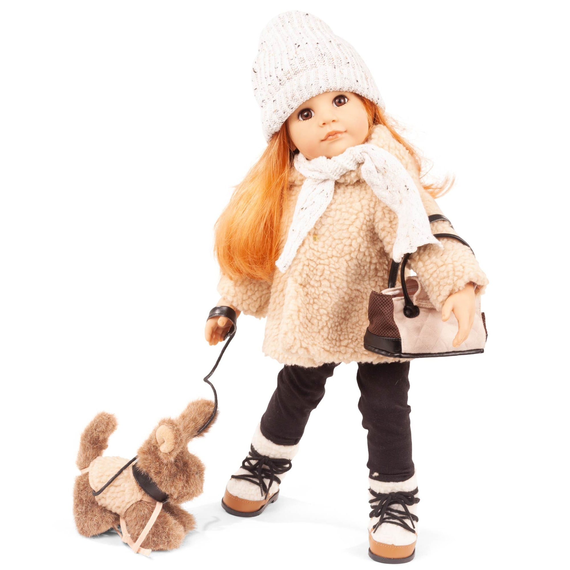 19.5" Hannah Loves Her Puppy Dog Standing Doll - Walmart.com