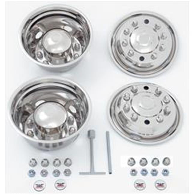 19.5 in. 10 Lug 5 Hand Hole 285 mm BC Wheel Dotliner Simulator Set ...