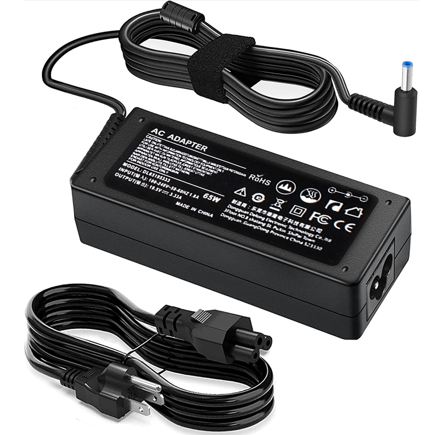 19.5V 3.33A Charger AC Adapter for HP Pavilion x360 11 13 15, Sleekbook ...