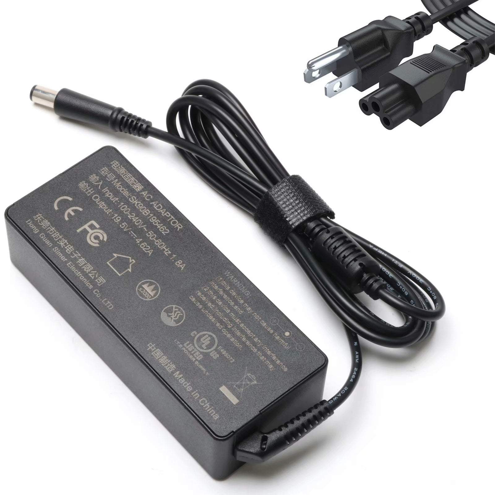 19.5V 4.62A 90W AC Adapter Charger for Dell Latitude E5400 E5500 E6220 ...