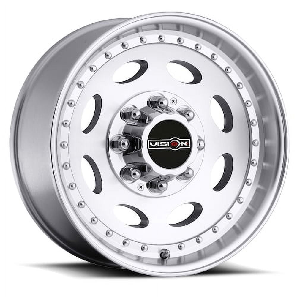 19.5x7.5 Vision HD 81 Heavy Hauler Machined Wheel 8x6.5 (0mm) - Walmart.com