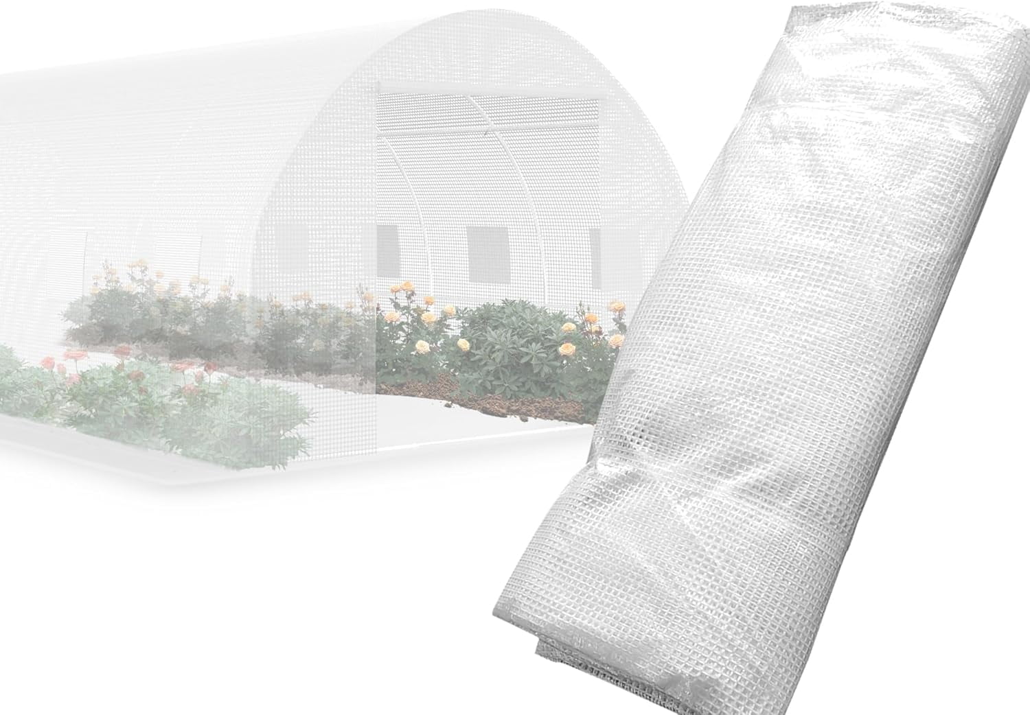 19.6*9.8*6.5FT Heavy Duty Greenhouse Replacement Plastic Cover for ...