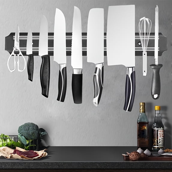 19.69 Inch Magnetic Knife Strip, Wall Mounted Strong Magnet Knife ...