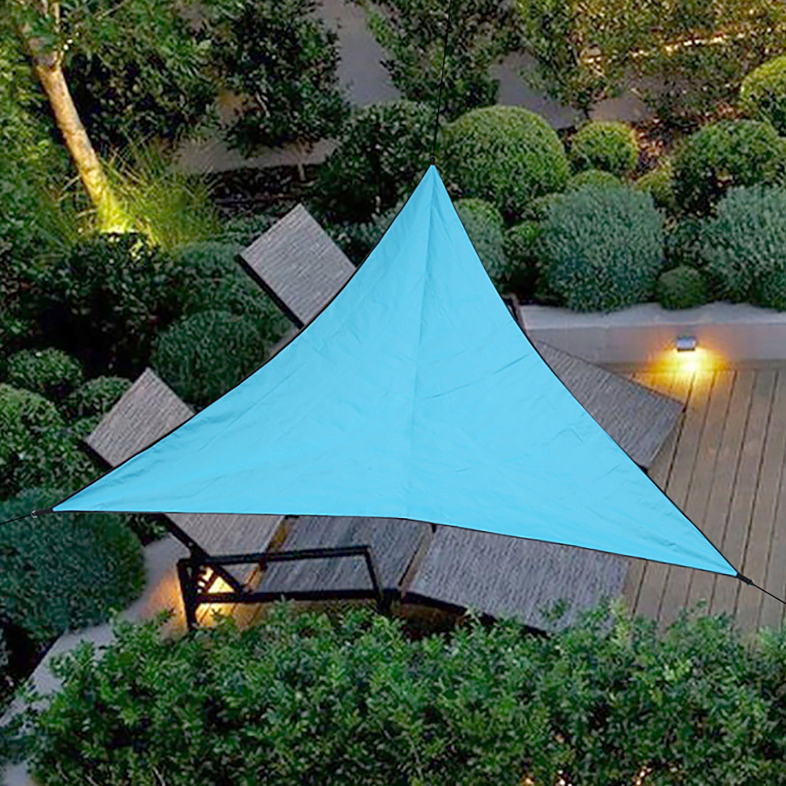 19.69 x 19.69 x 19.69 FT Sun Shade Sail Waterproof Right Triangle ...