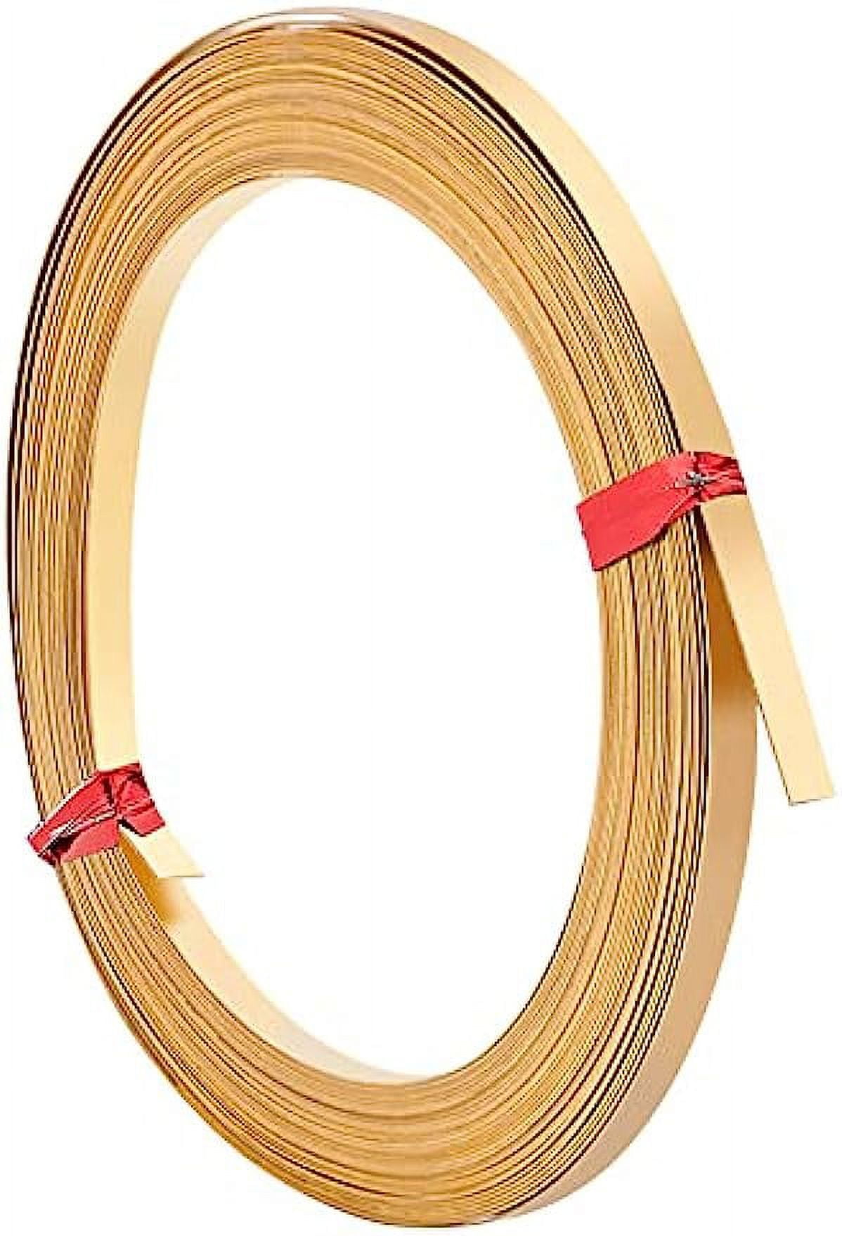 19.7 Ft 30Gauge Brass Flat Bezel Wire 3mm Wide Flat Craft Wire Jewelry ...