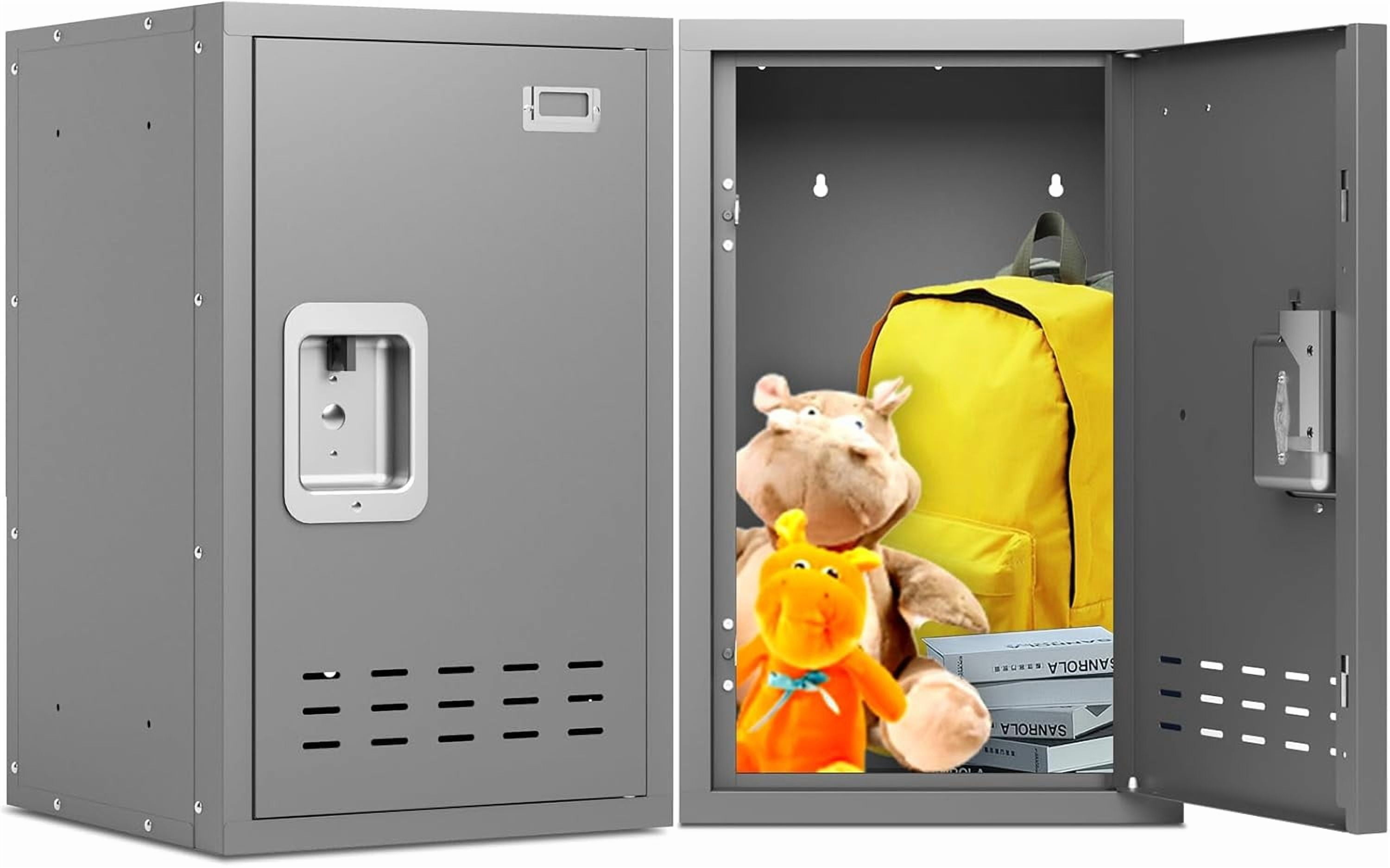 19.7" H Locker Storage - Metal Locker with Lockable Door, Small for ...