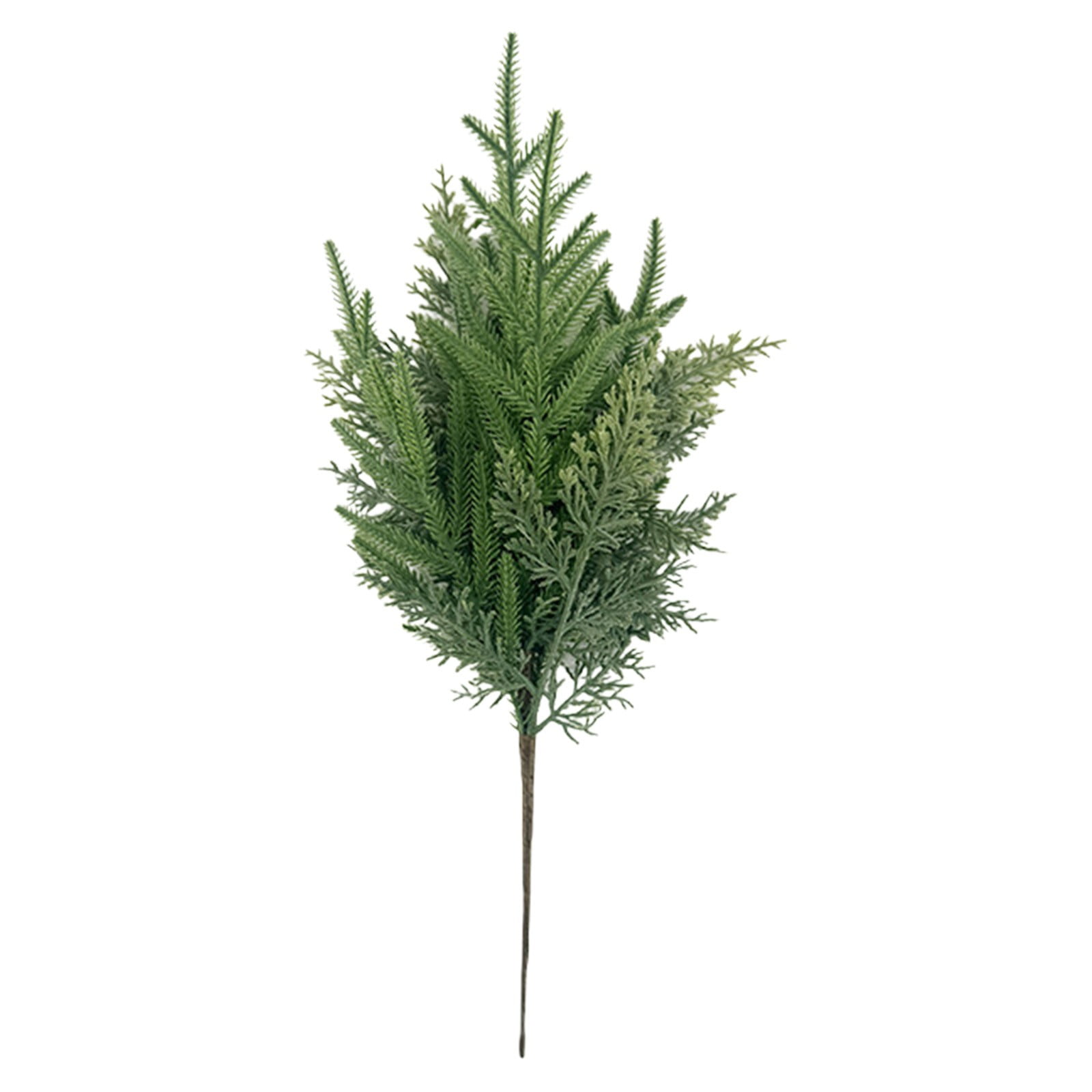 19.7 Inch Silk Artificial Sprig, Realistic Greenery Pick for Christmas ...