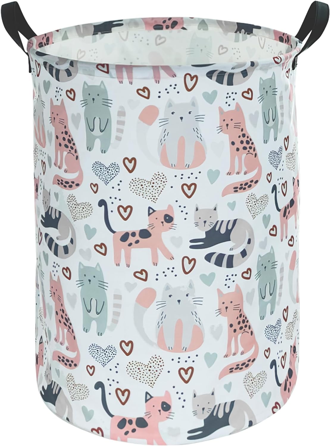 19.7 Inch Waterproof Laundry Hamper For Home Nursery, Pet Cats Toy Box ...