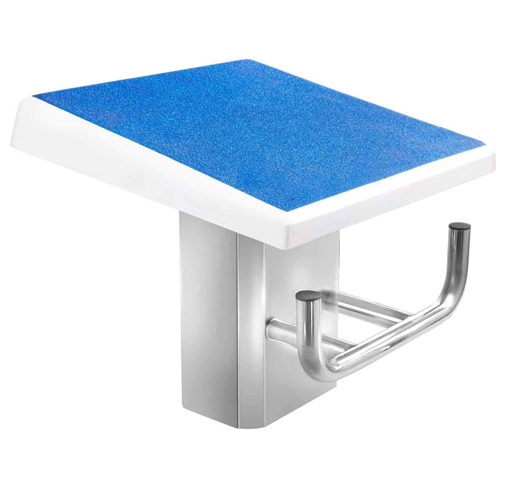19.7” Pool Diving Platform, Non-Slip Diving Board with Metal Steel Base ...