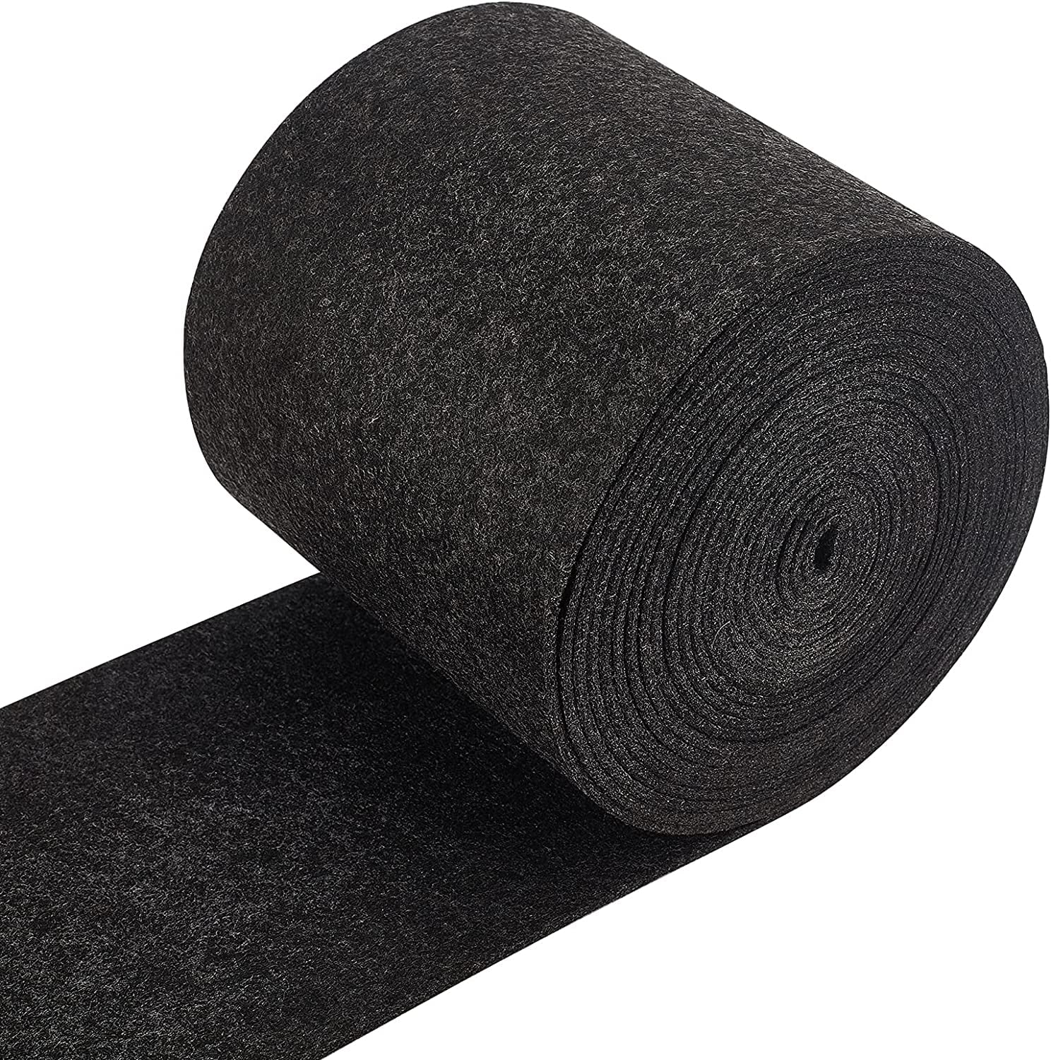 19.7ftx5.5 Felt Fabric Craft Nonwoven Felt Slate Gray Roll Padding Felt ...
