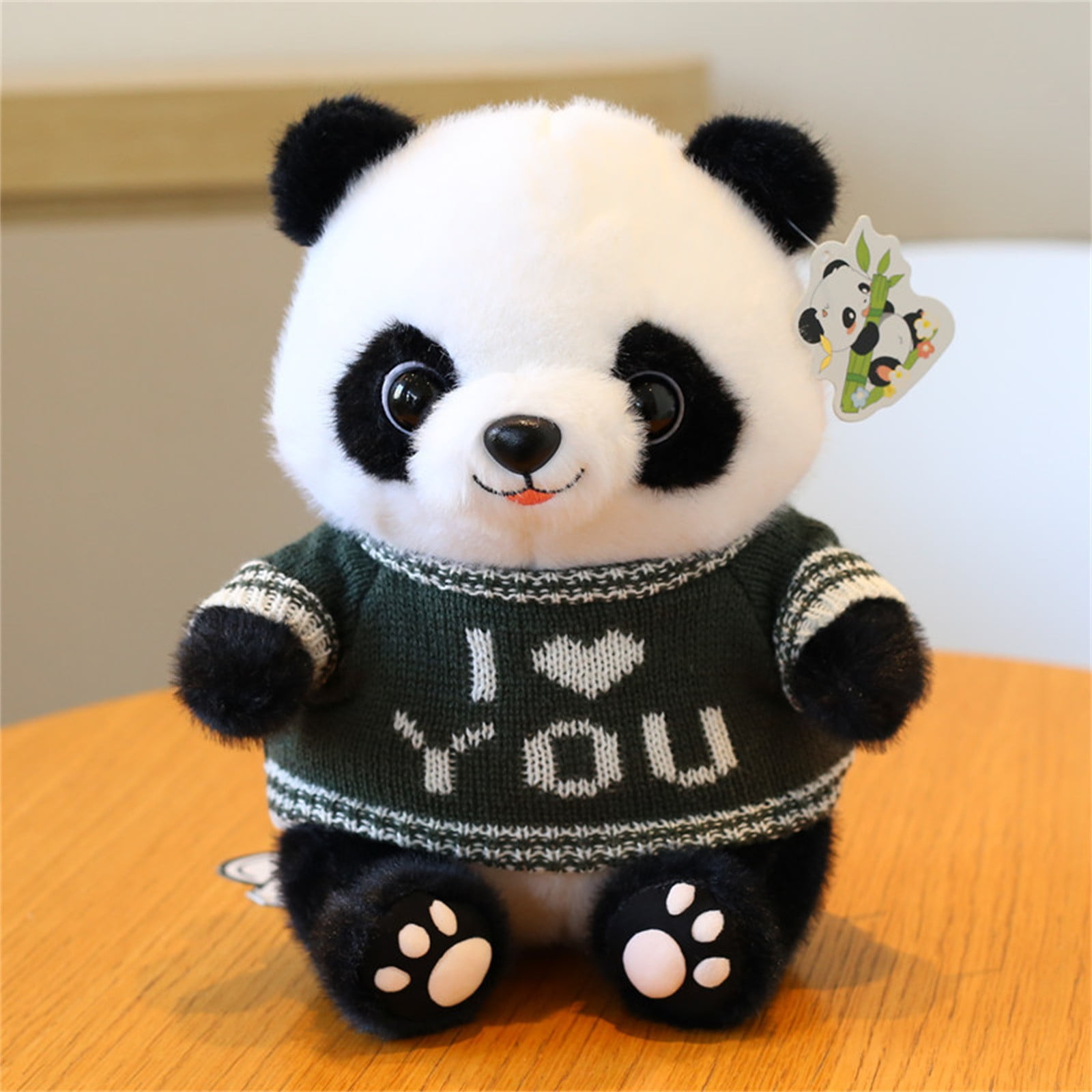19.8" Panda Stuffed Animals Plush, Cute Plushies for Animal Themed ...