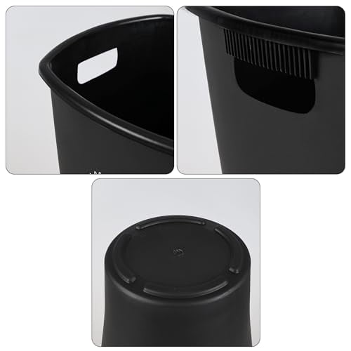 19.92“ Tall Large Plastic Flower Bucket Vases with Handles, 4 Pack Tall ...