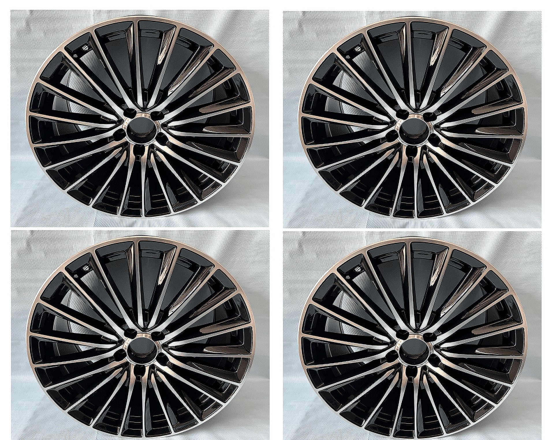 19" Black Multispoke AMG Style Rims Wheels Fits Mercedes Benz S450 S500 ...