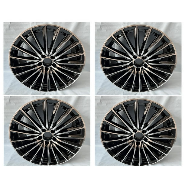 19" Black Multispoke AMG Style Rims Wheels Fits Mercedes Benz S450 S500 ...