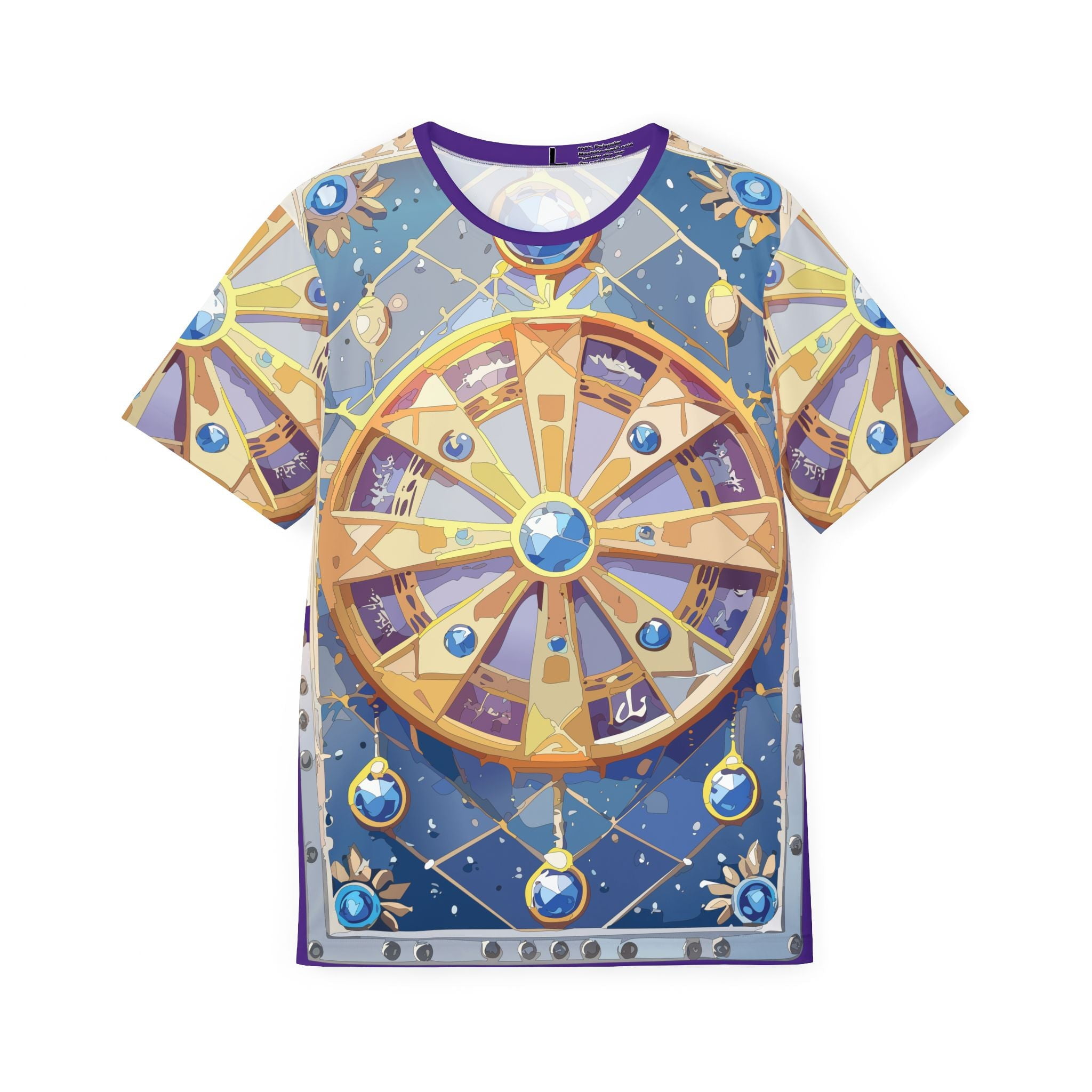 19-Card Deck Graphic T-Shirt, Art Design Poly Shirt, All Over Print ...