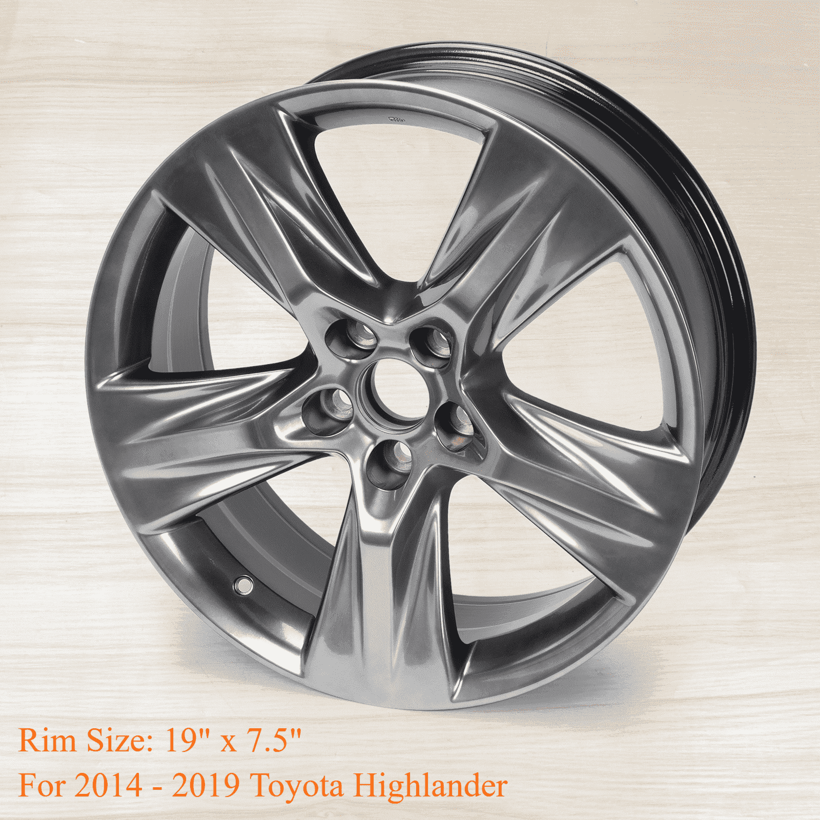 19" Alloy Rim Fit for Toyota Highlander Limited/ Limited Platinum 2014 ...