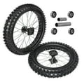 19" Front & 16" Rear Dirt Bike Wheel Set – 70/100-19 + 90/100-16 Tire ...