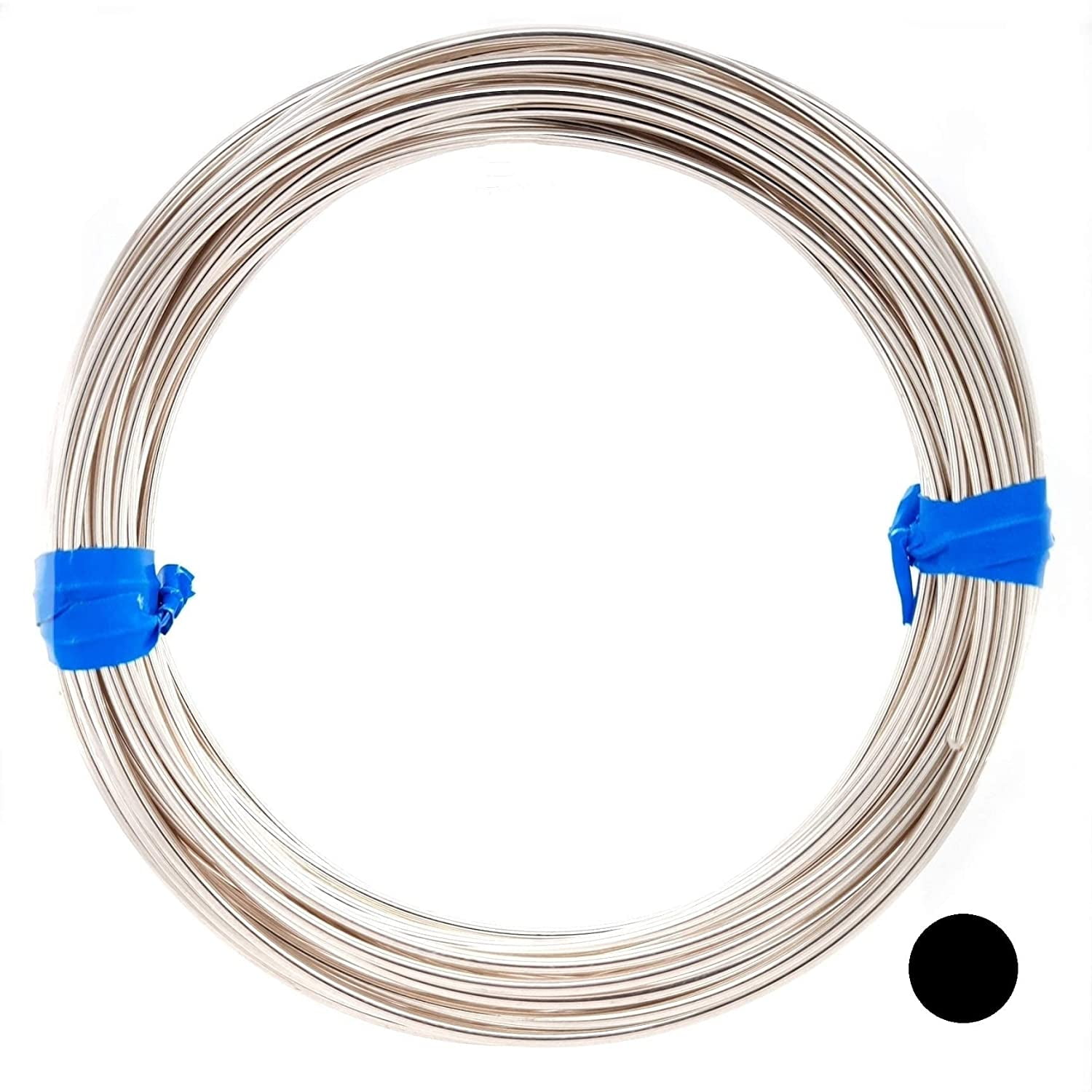 19 Gauge, 925 Sterling Silver Wire (Round) Half Hard Made in USA - 1FT ...