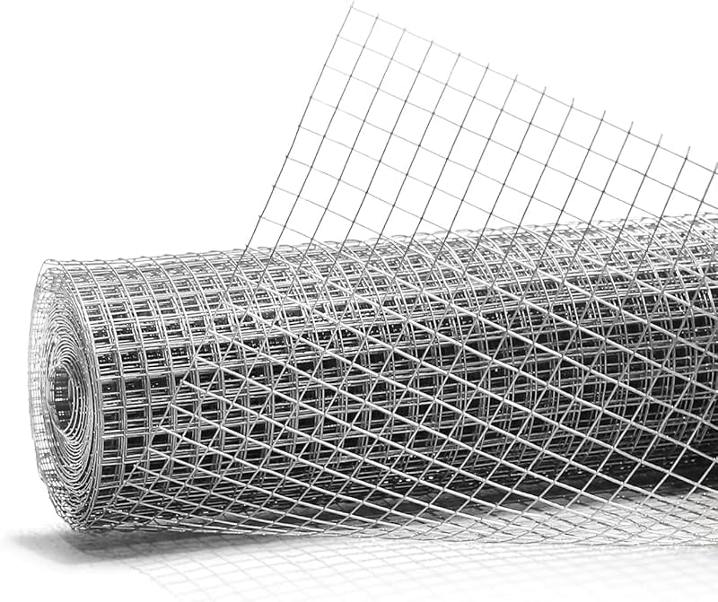 19 Gauge Hot-Dipped Galvanized Hardware Cloth with Mesh Size 1/2" x 1/2 ...