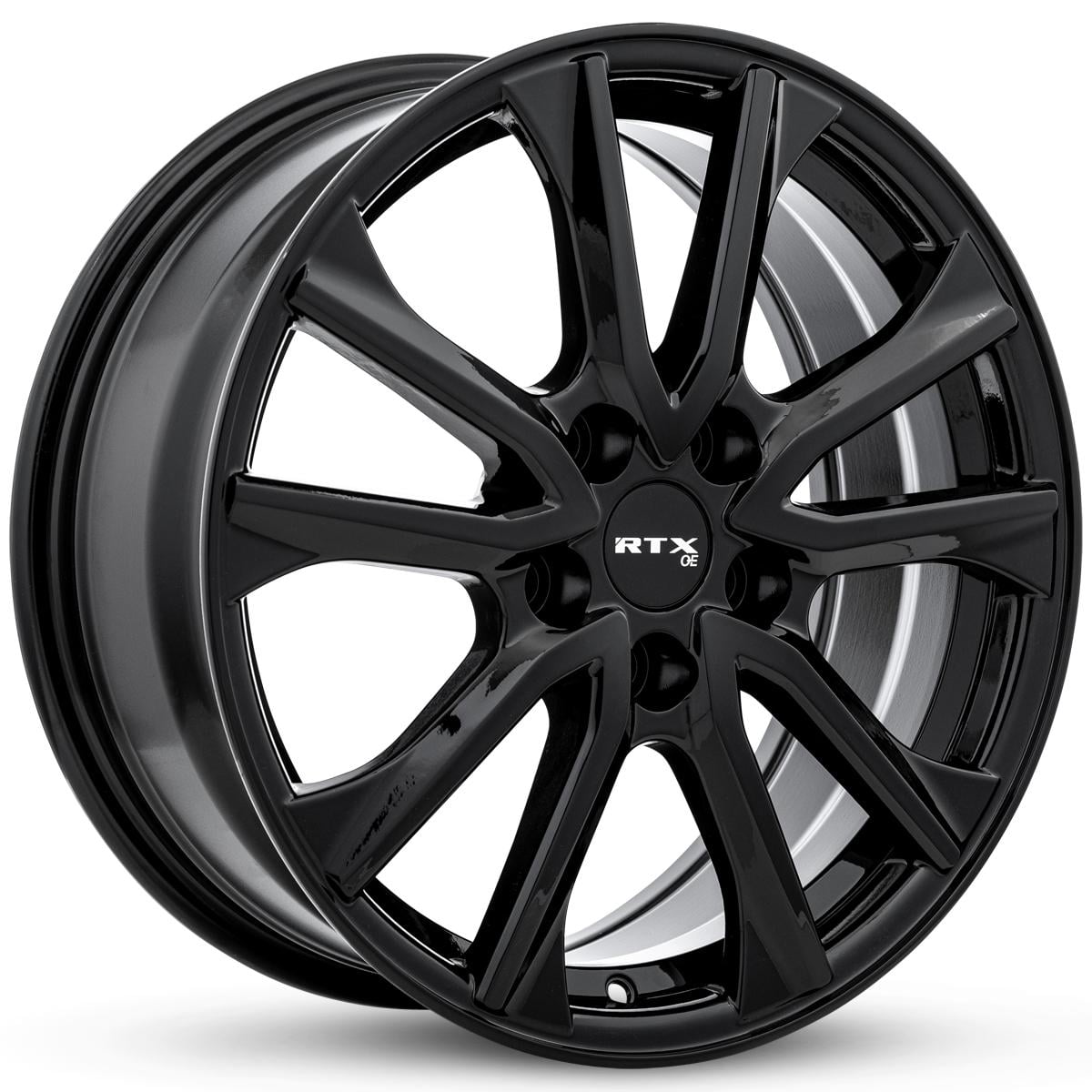19 Inch Black Alloy Wheel Rim for Hyundai Santa Fe, RTX 82900 19x7.5 ...