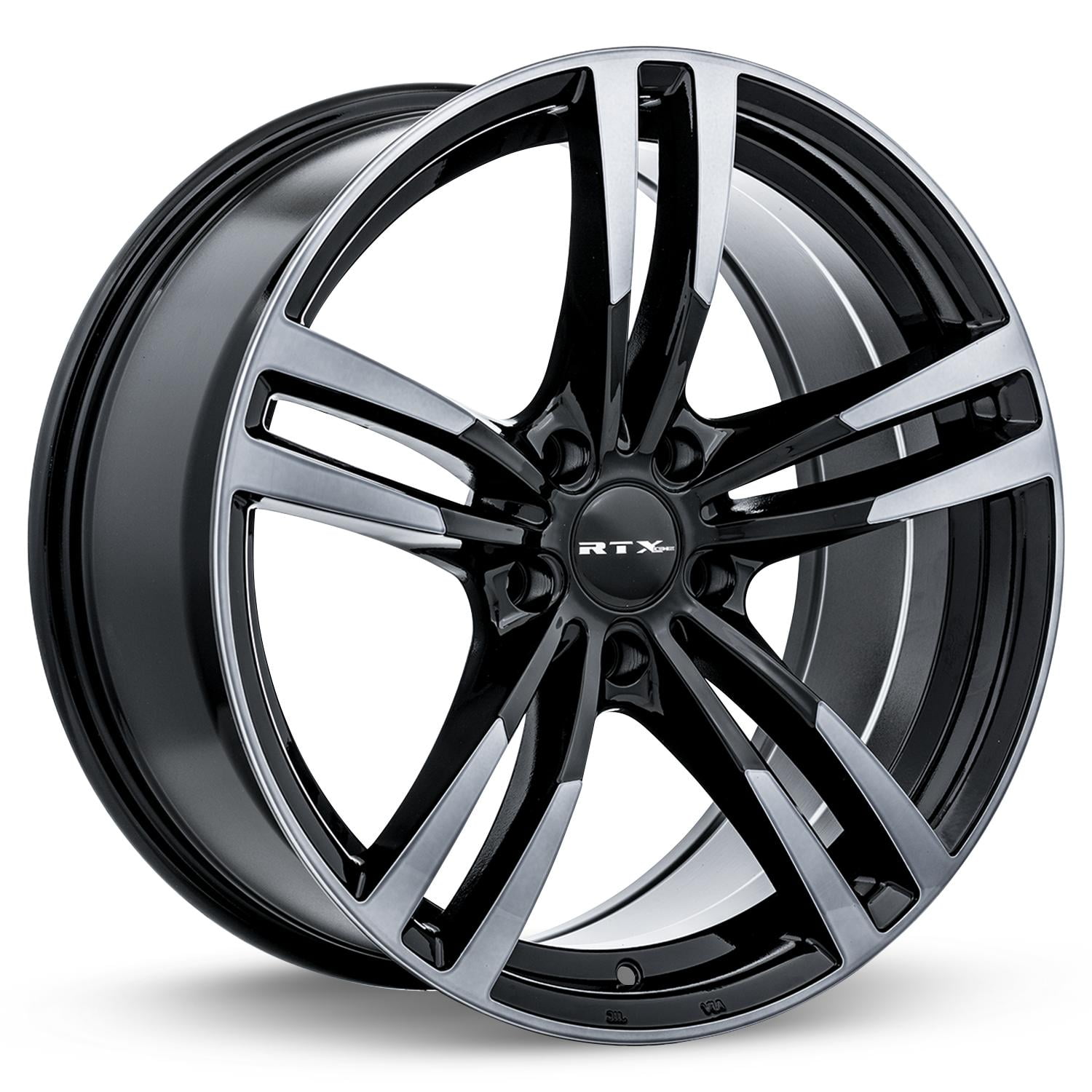 19 Inch Black Alloy Wheel Rim for Tesla S, RTX 82616 19x8.5 5x120 5Lug ...