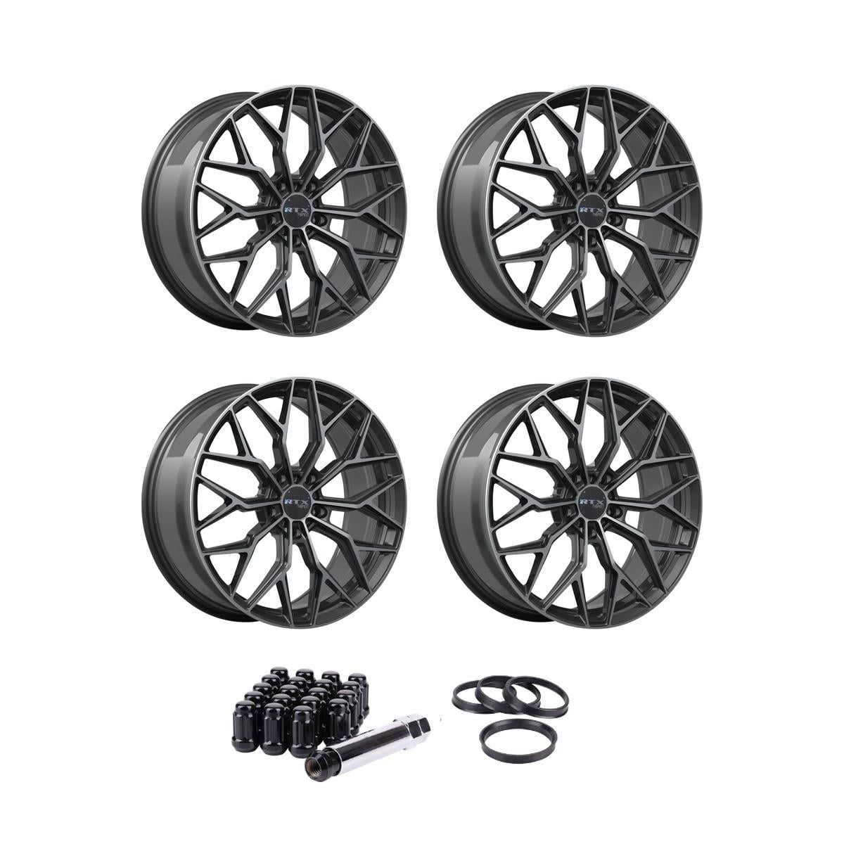 19 Inch Black Rims (Set of 4) for 2001-2006 Lexus LS430, RTX 83155-CM ...