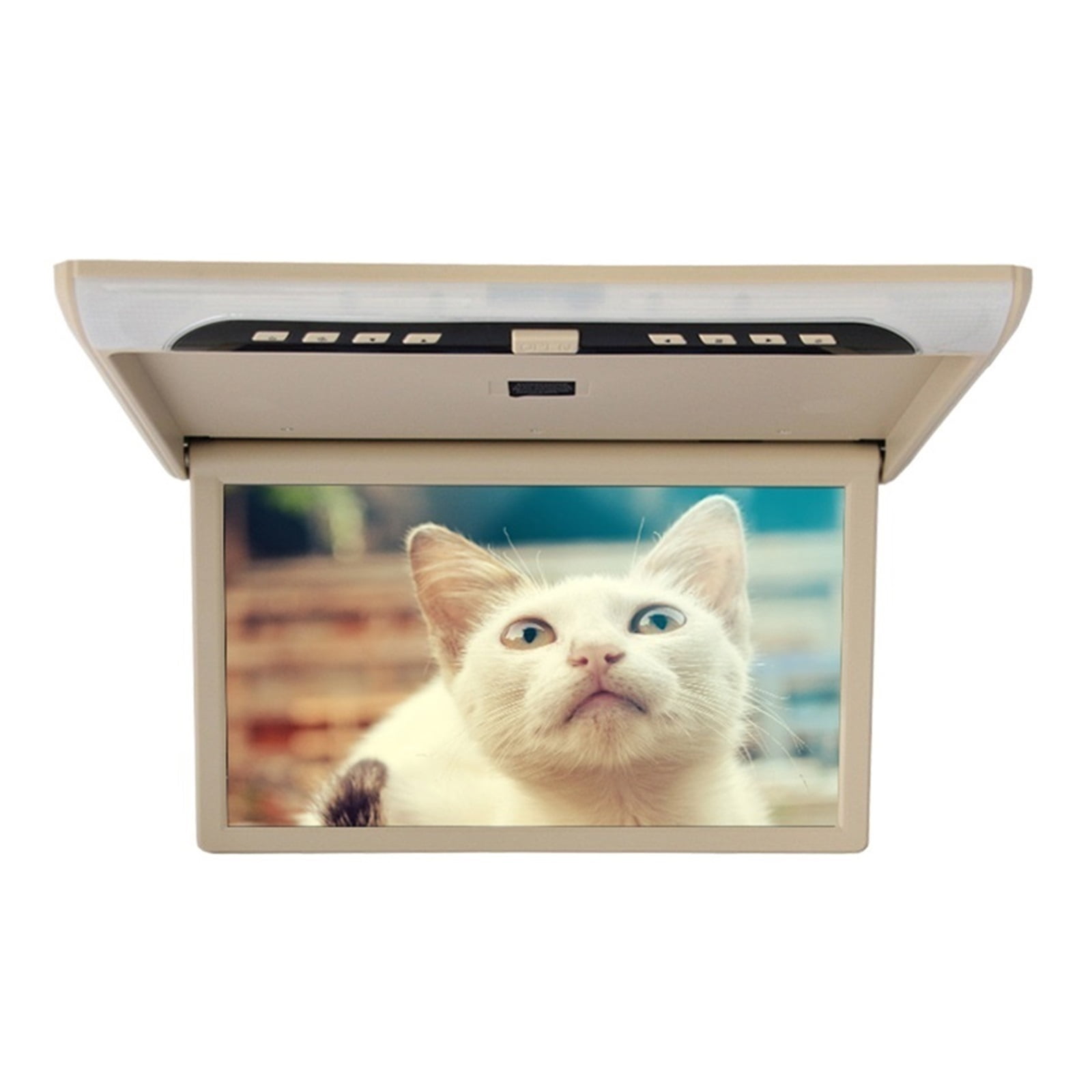 19 Inch Car Video Player HD LCD Screen 1080P Car Monitor Roof Mount ...