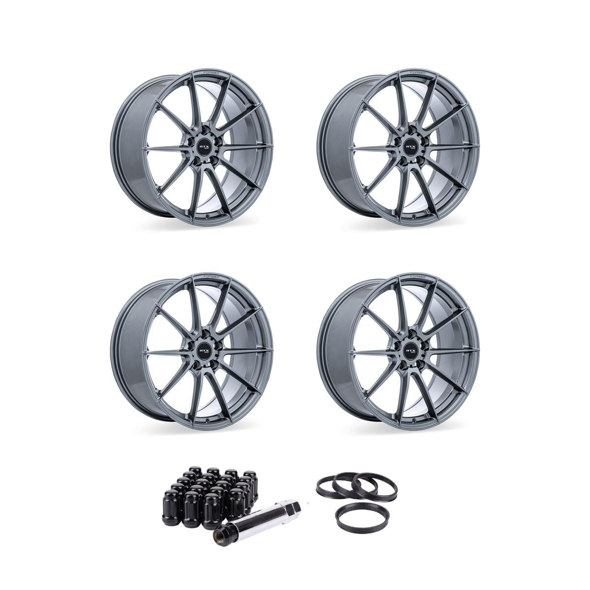 19 Inch Granite Rims (Set of 4) for 2004-2024 Honda Civic, RTX 83150-GF ...