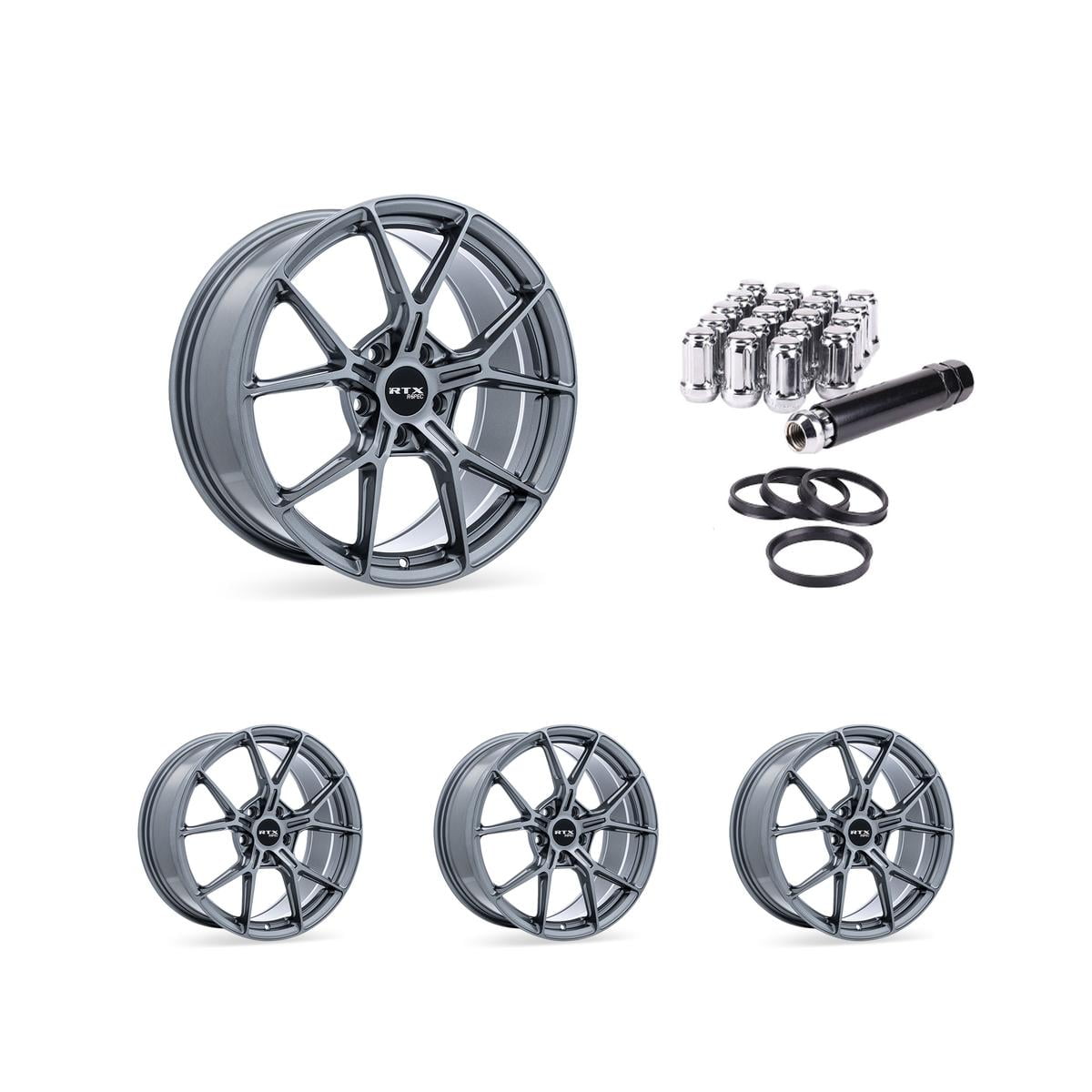 19 Inch Granite Rims (Set of 4) for 2007-2020 Lexus GS350, RTX 83126-BI ...