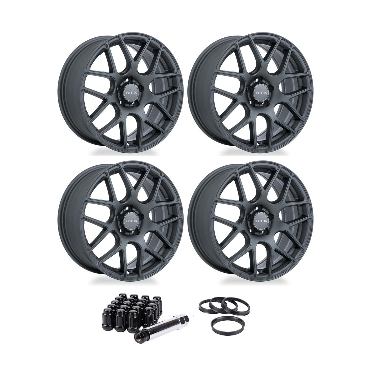 19 Inch Granite Rims (Set of 4) for 2022-2024 Ford Maverick, RTX 82779 ...