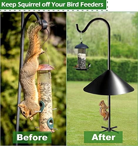 19 Inch PP Squirrel Proof Baffle for Protecting Outside Pole Bird ...