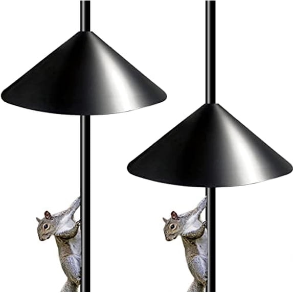 19 Inch PP Squirrel Proof Baffle for Protecting Outside Pole Bird ...