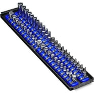 DURATECH Socket Organizer, 48-Piece Portable Socket Holder with Handle ...