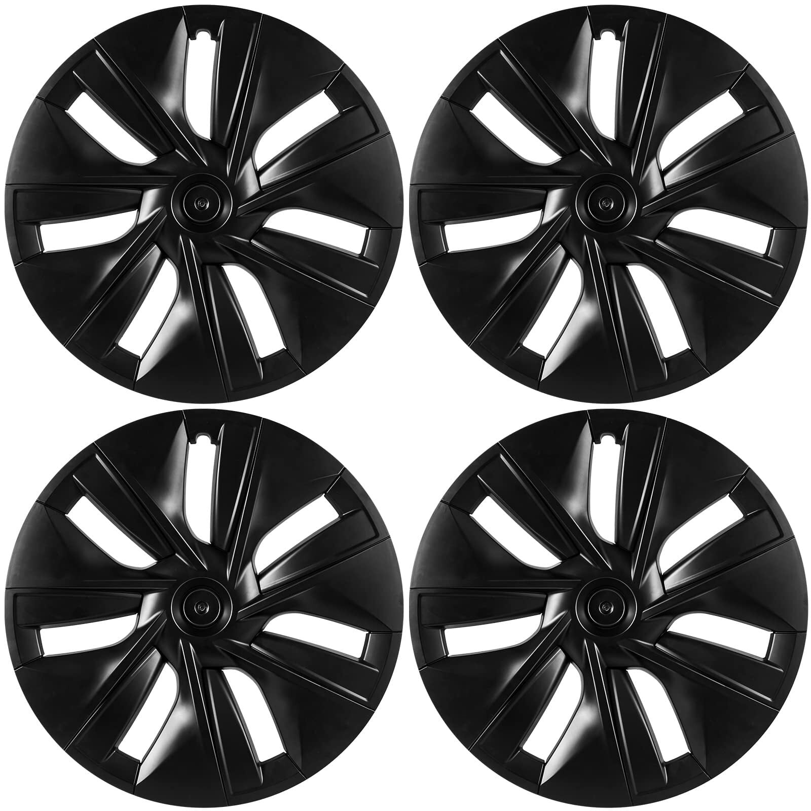 19 Inch Tesla Model Y Wheel Cover Hubcap with Center Sticker ABS Gemini ...