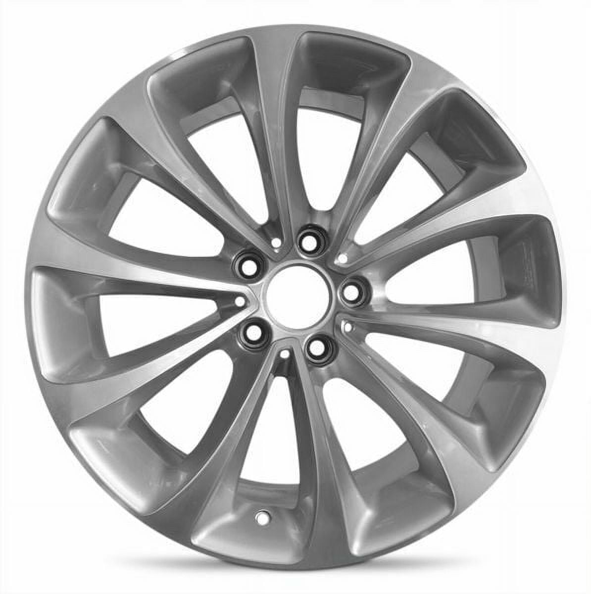 19 Inch Wheel for 2016-2017 Mercedes-Benz GLC 5 Lug Silver Aluminum Rim ...