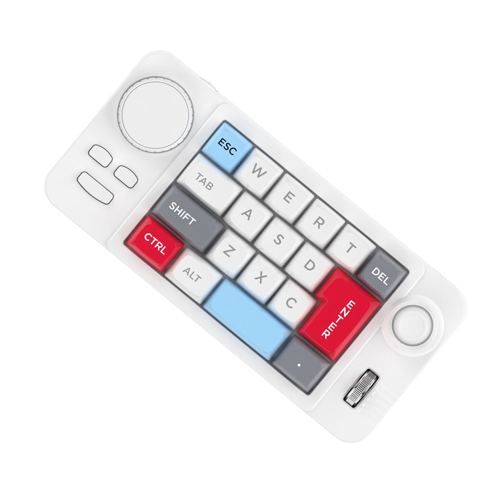 19 Key Mechanical Gaming Keyboard Programmable Joystick Double Scroll ...