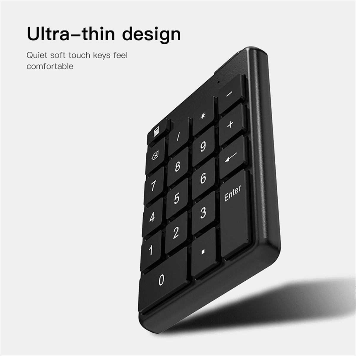 19 Keys Universal Bluetooth Wireless Numeric Keypads Mini Numpad ...