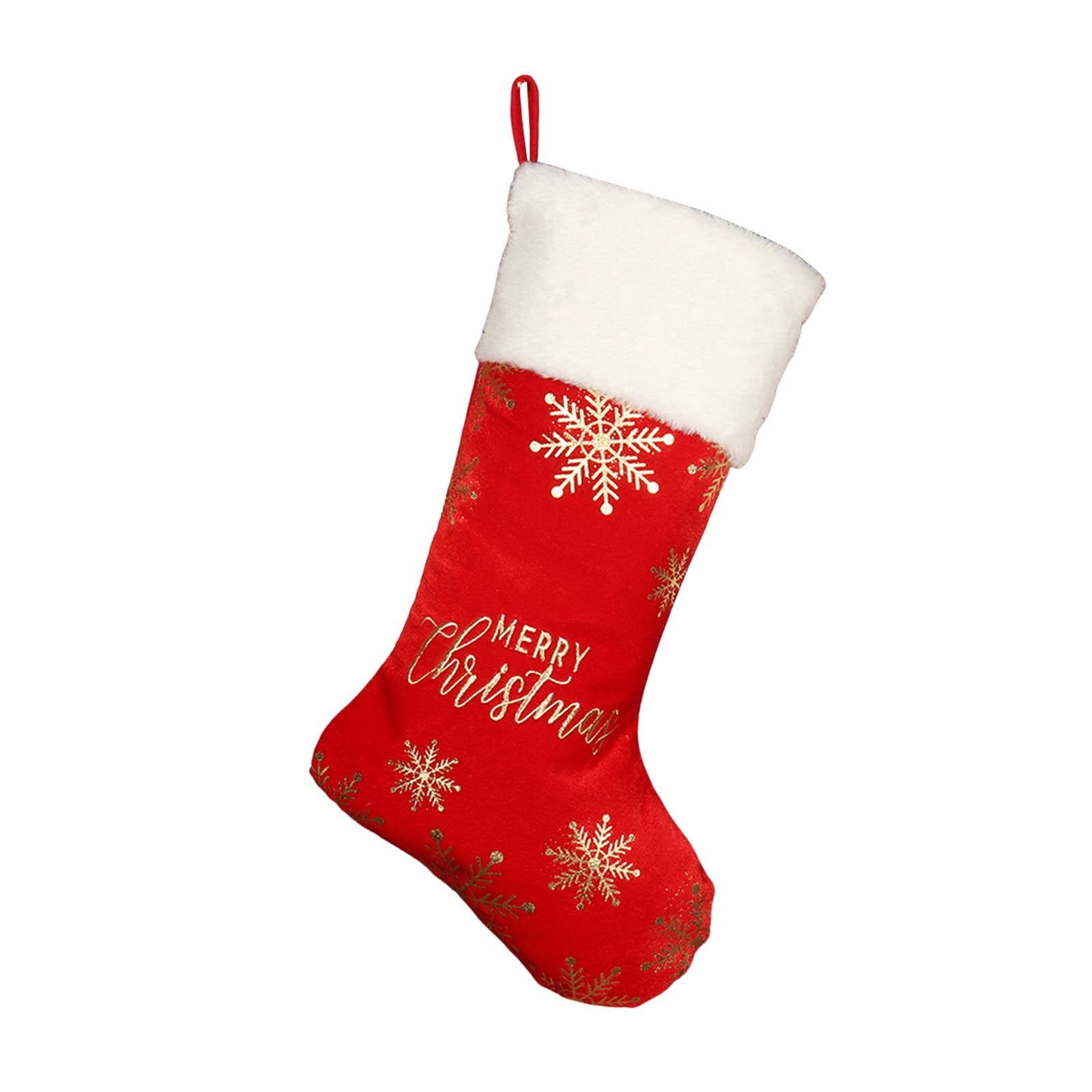 19" Large Christmas Stockings Bulk Velvet Personalized Christmas ...