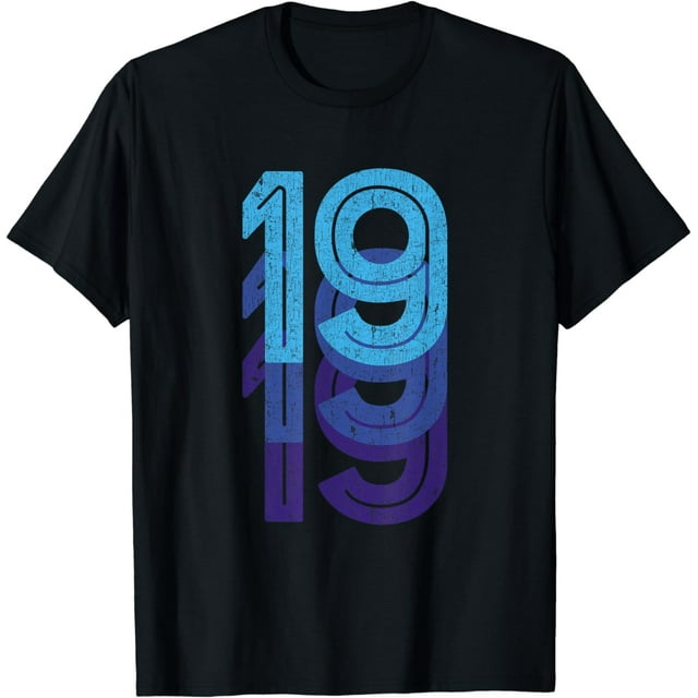 19 Lucky Number 19th Year Birthday Age Sports Team T-Shirt - Walmart.com