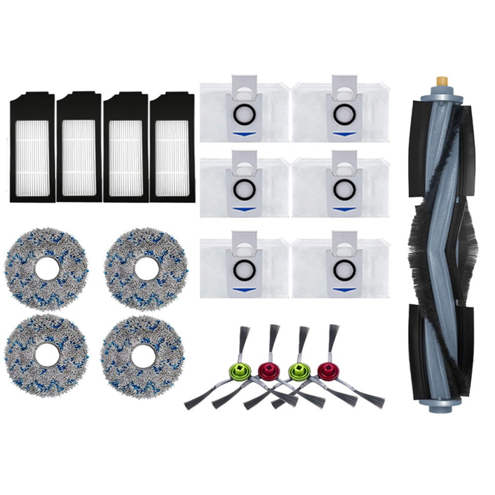19-Pack Replacement Parts Kit For Ecovacs Deebot X1 Omni Turbo T10 ...