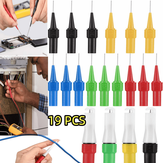 19-Pc Automotive Back Probe Kit - Insulation Piercing Test Probes with ...